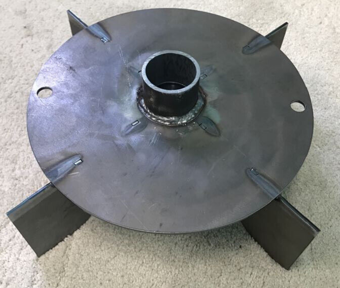 Craftsman Agri-Fab Leaf Vacuum Catcher Bagger MowNVac Impeller Turbine ...
