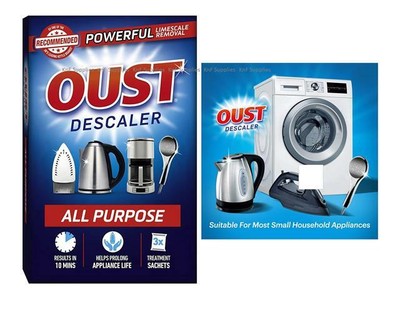 OUST All Purpose Descaler Kettle Iron Limescale Remover Cleaner De ...