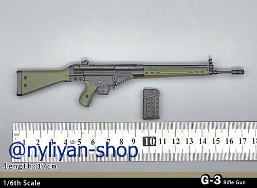 1/6 Weapon Model Male G3 Assault Rifle Gun Fit 12''Action Figure Model ...