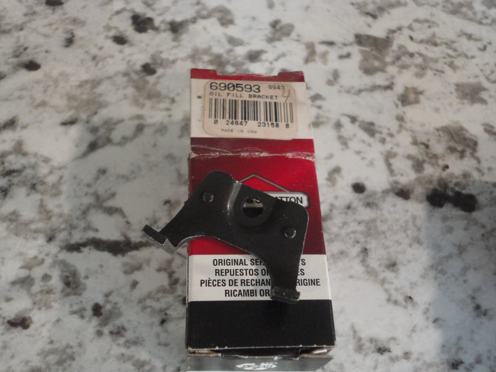 Briggs & Stratton 690593 Bracket Oil Fill Clamp for sale online | eBay