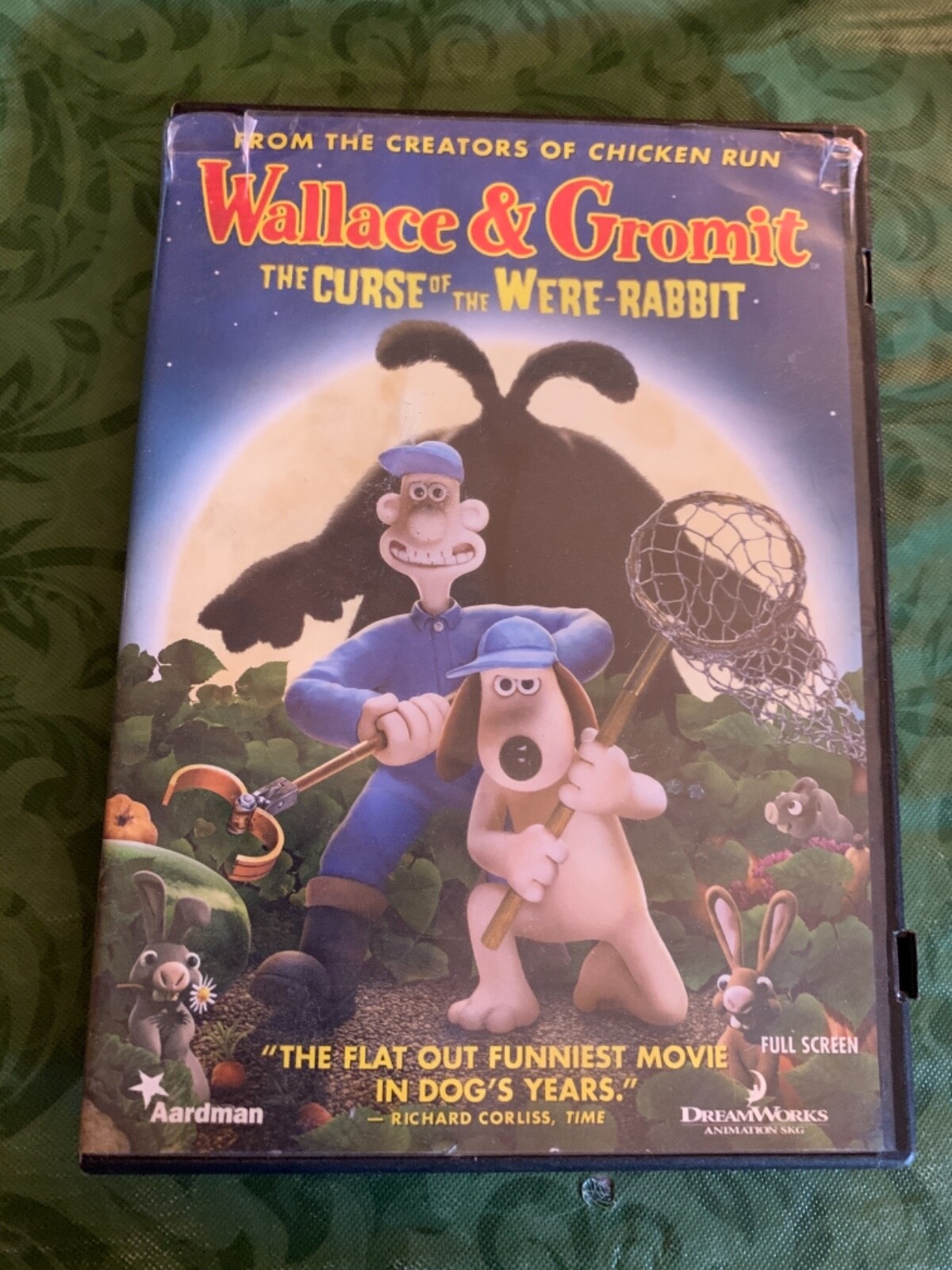 Wallace and Gromit the curse of the were rabbit DVD tested~ SHELF198 | eBay
