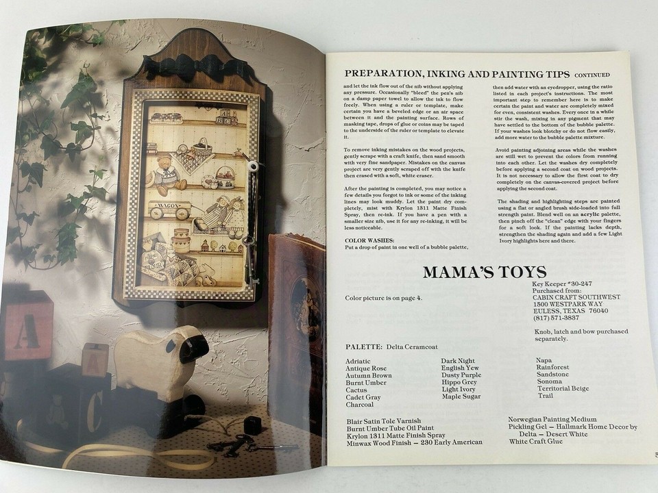 Kaboodles Kathi Walters Debbie Mumm Decorative Tole Painting Christmas ...