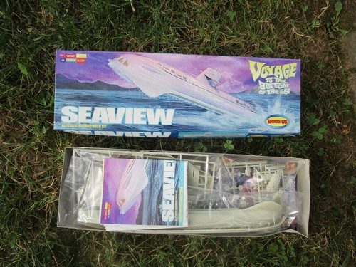 Moebius 1/350 SCALE Voyage To The Bottom Of The Sea Seaview Model Kit ...