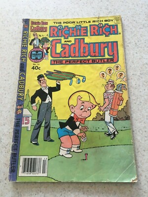 Richie Rich & Cadbury The Perfect Butler 13 VG 4.0 Harvey Comics | eBay