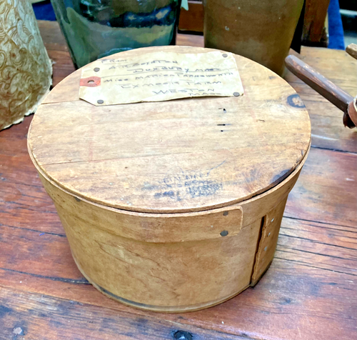 Antique FRYE Box with Letter "F" created with nails | eBay