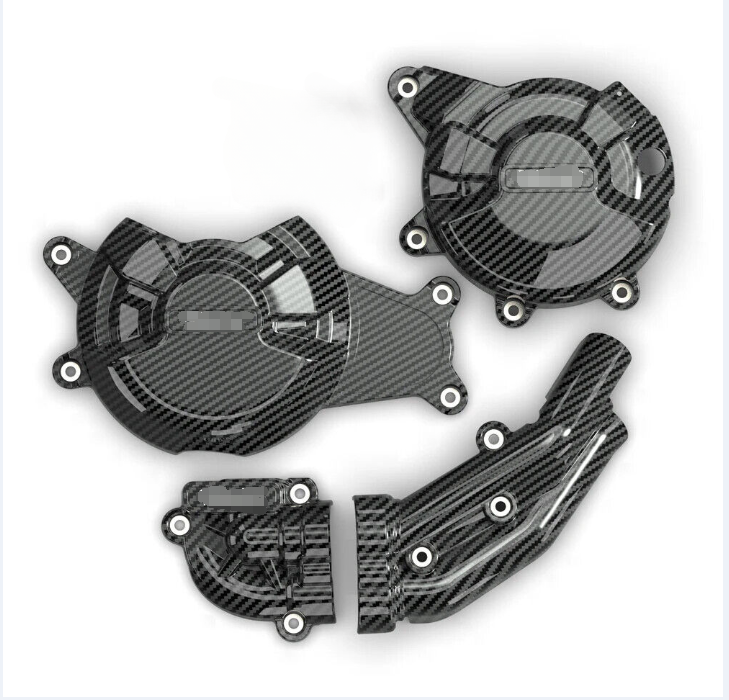 Carbon Fiber Engine Protect Cover Set For MT07 FZ07 2014-2023 2022 | eBay
