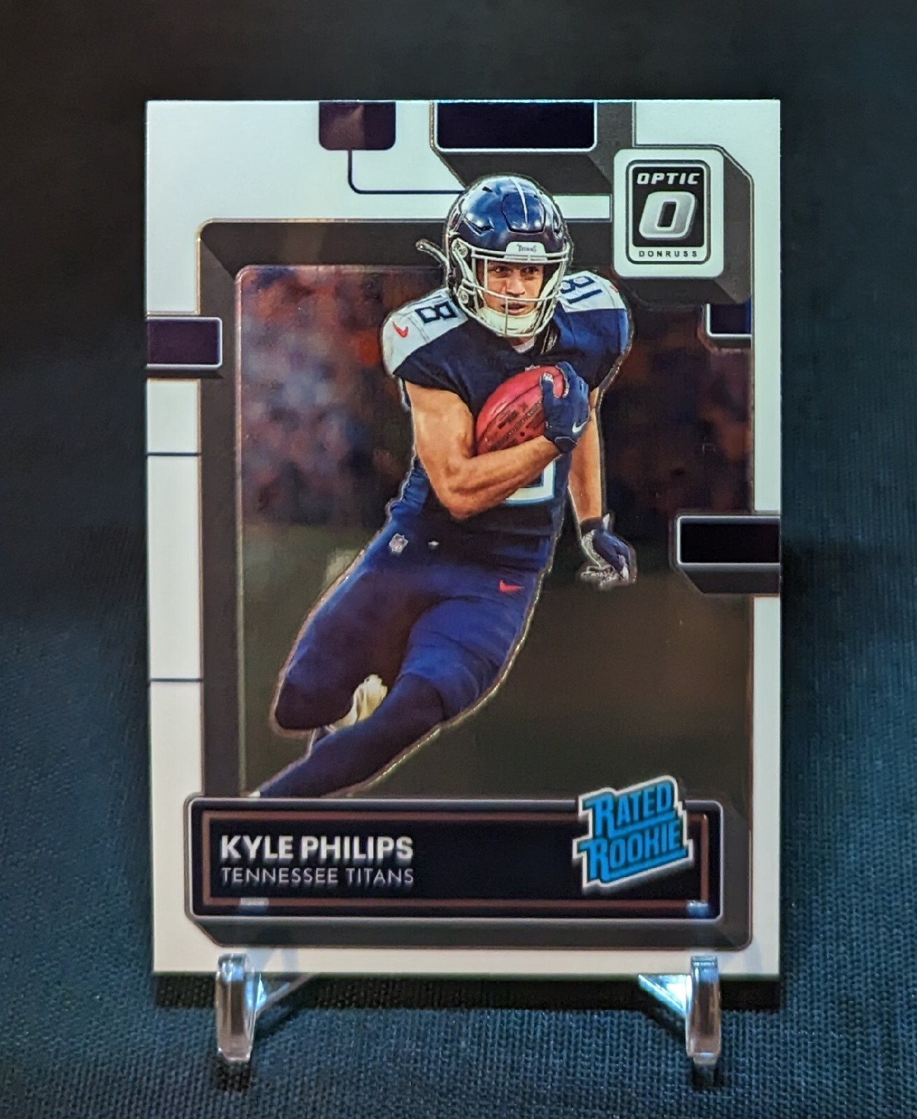 Kyle Phillips Rated Rookie Card RC 2022 Donruss Optic #296 Tennessee ...