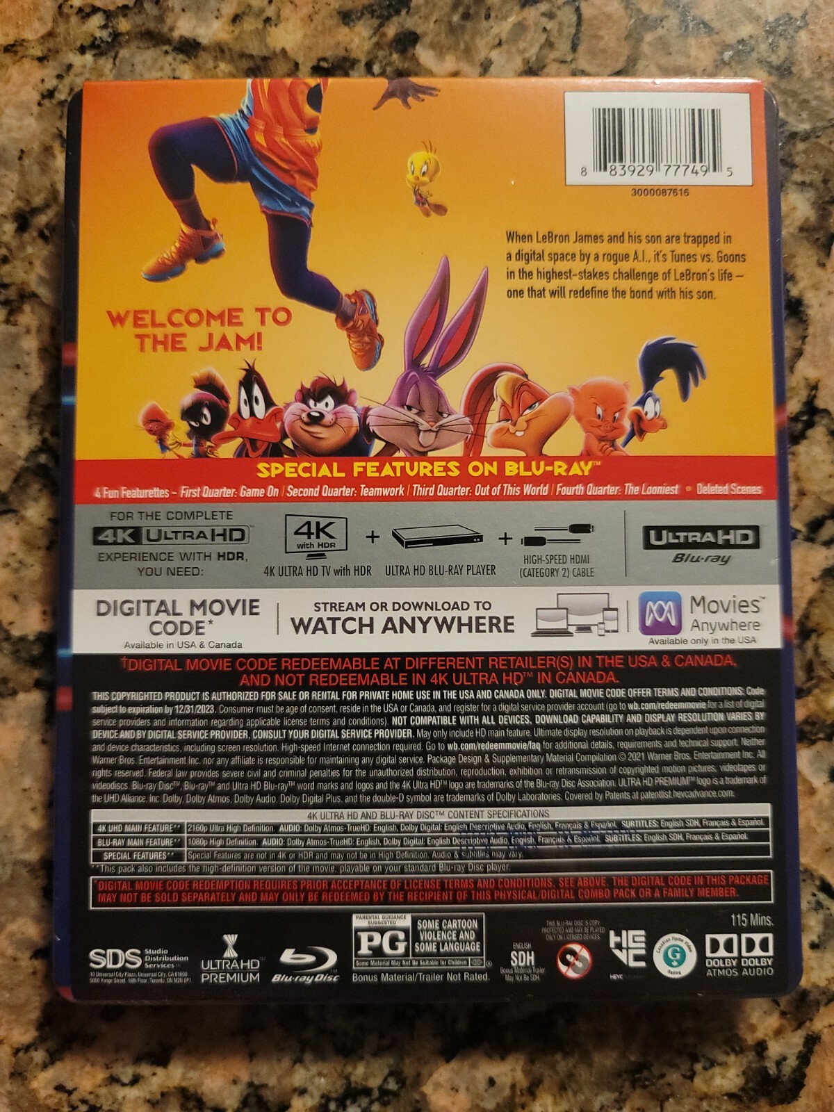 Space Jam 2: A New Legacy Best Buy Exclusive 4K UHD Blu-ray Steelbook ...