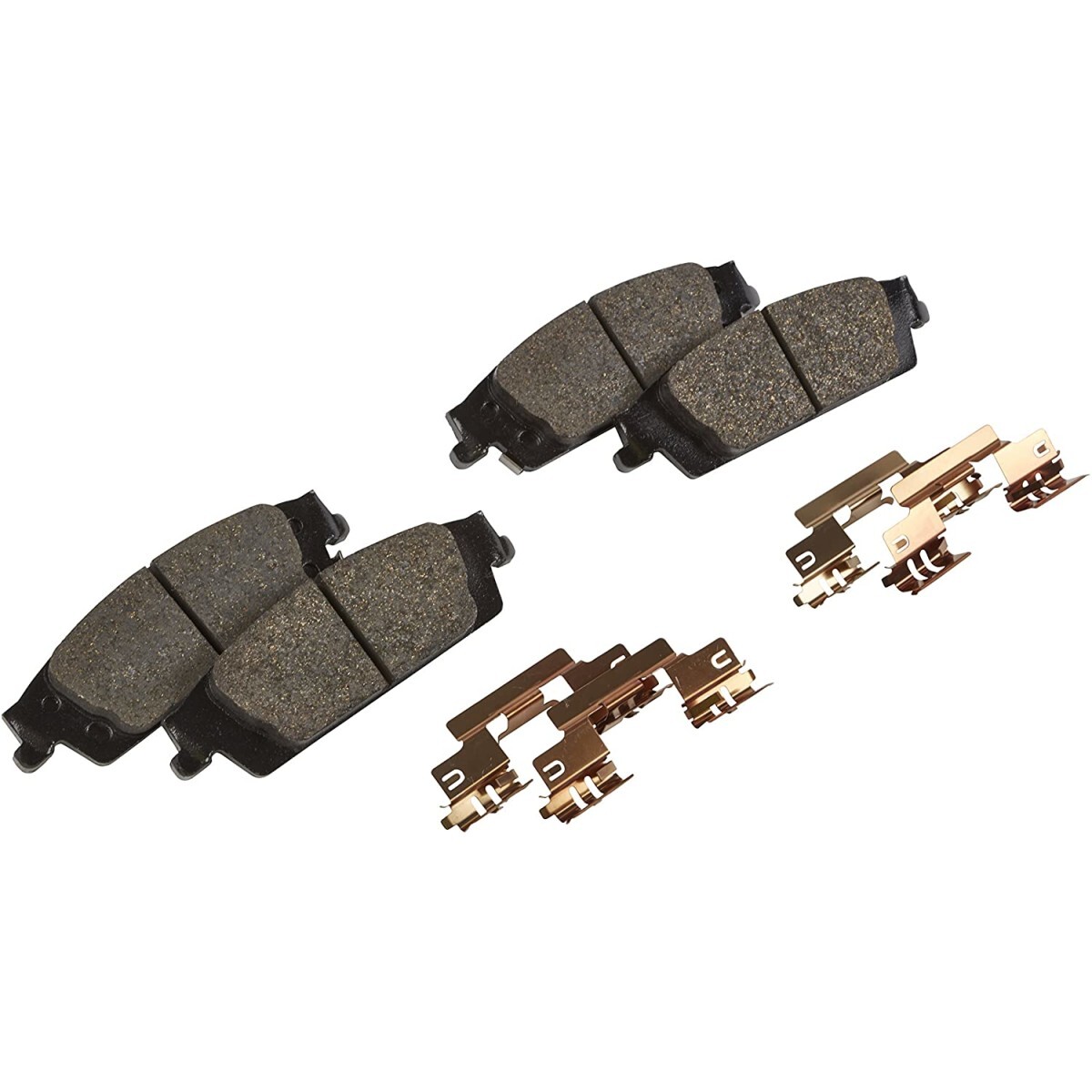 171-1227 AC Delco Brake Pad Sets 2-Wheel Set Rear for Chevy Chevrolet ...