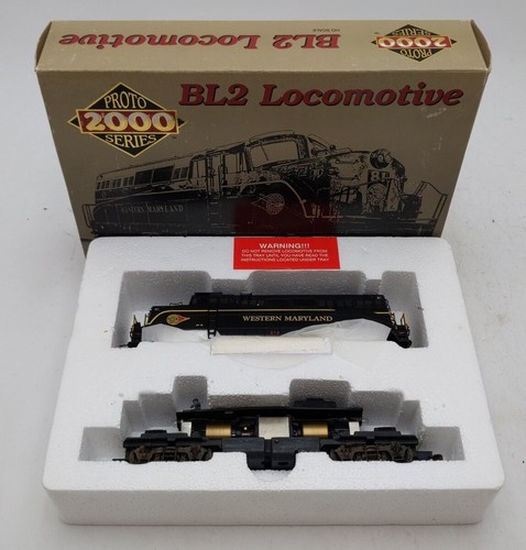 Proto 2000 8697 HO Scale Western Maryland BL2 Diesel Locomotive #81/Box ...