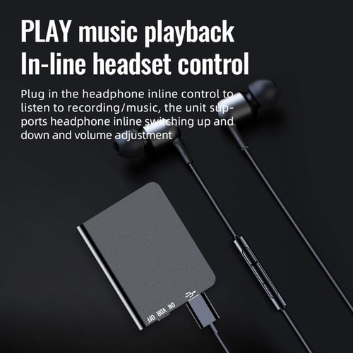Magnetic Voice Recorder, Mini Magnetic Voice Recorder Playback with ...