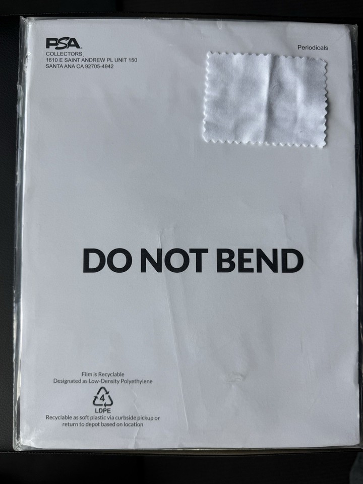 Serialized (20/100) One Piece Shanks Promo Sealed PSA Magazine JULY ...