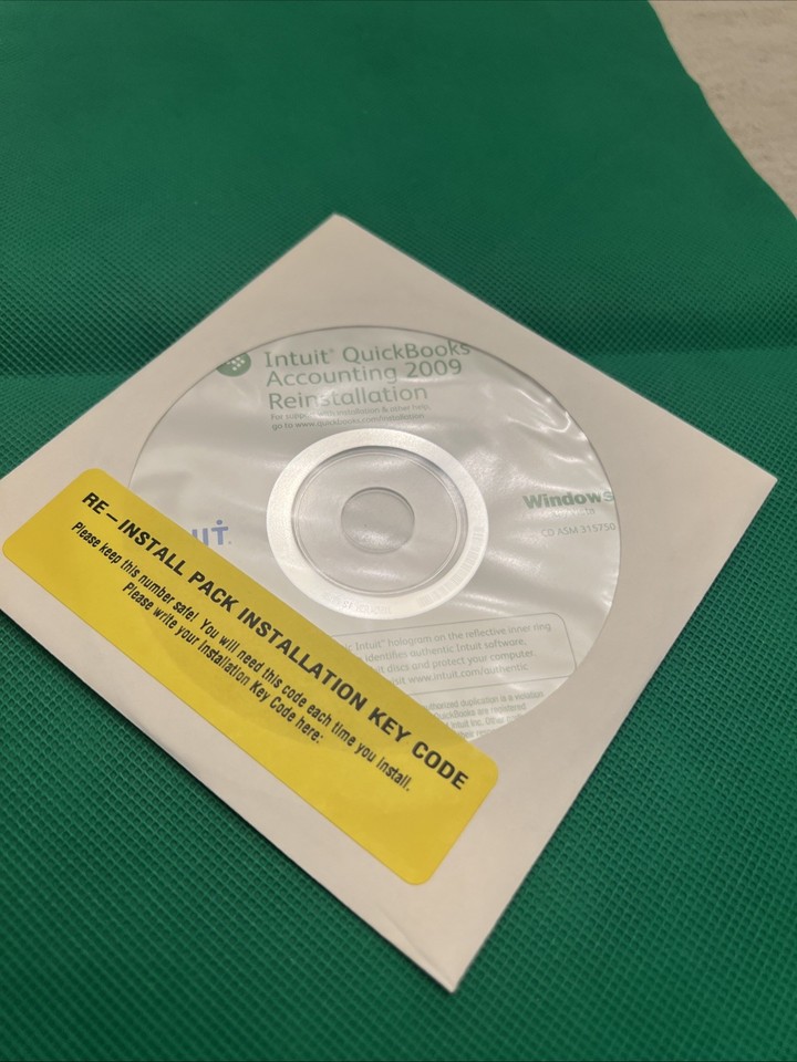 Intuit QUICKBOOKS PRO 2008 Full-Retail w/License (Windows XP/Vista ...