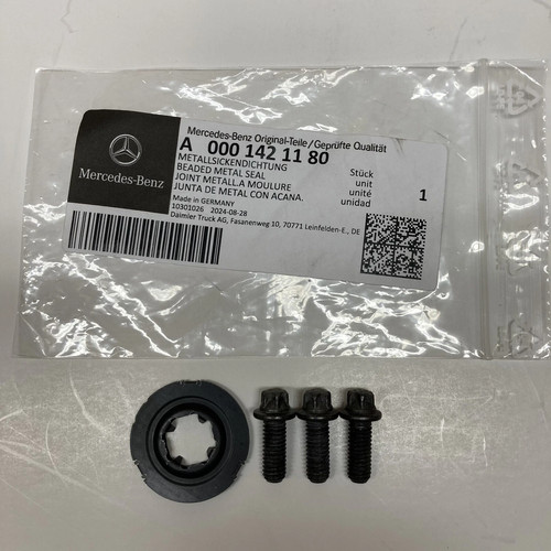 Detroit Diesel DEF DOSER Metal Seal GASKET DDE A0001421180 w/3 screws ...