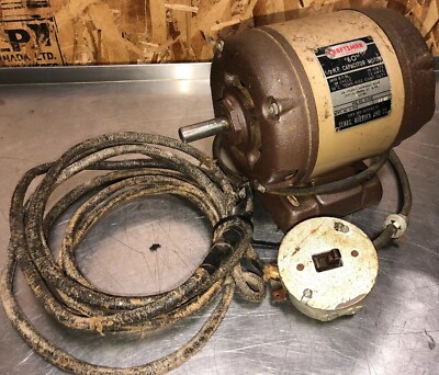 VINTAGE CRAFTSMAN 8" TABLE SAW 1/2 HP CAPACITOR MOTOR 103 SERIES Model ...