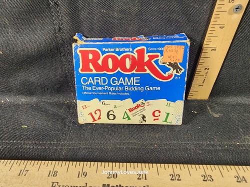 Vintage 1978 Rook Card Game Parker Brothers Used COMPLETE | eBay