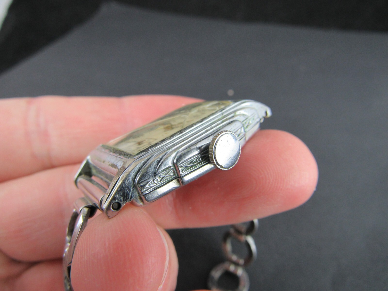 VINTAGE 7 Jewels NASSAU WATCH CO. mechanical ART DECO Wind Up WORKS! | eBay
