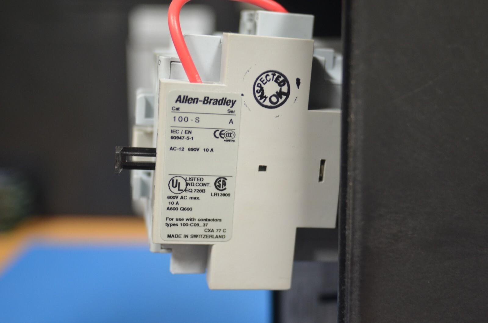 Allen Bradley AB 198E-AKC845 109-C09KDXXX-1-7 100-C09*10 Switch Box | eBay