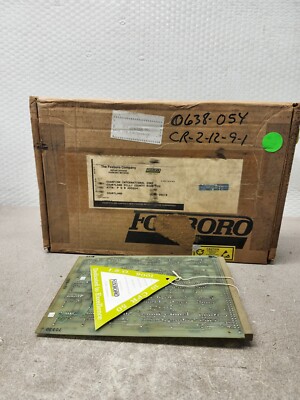 NEW IN BOX FOXBORO CIRCUIT BOARD NO810FW-E | eBay