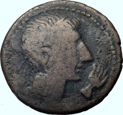 CASTULO Spain 2nd Century BC Male Sphinx Authentic Ancient Greek Coin ...