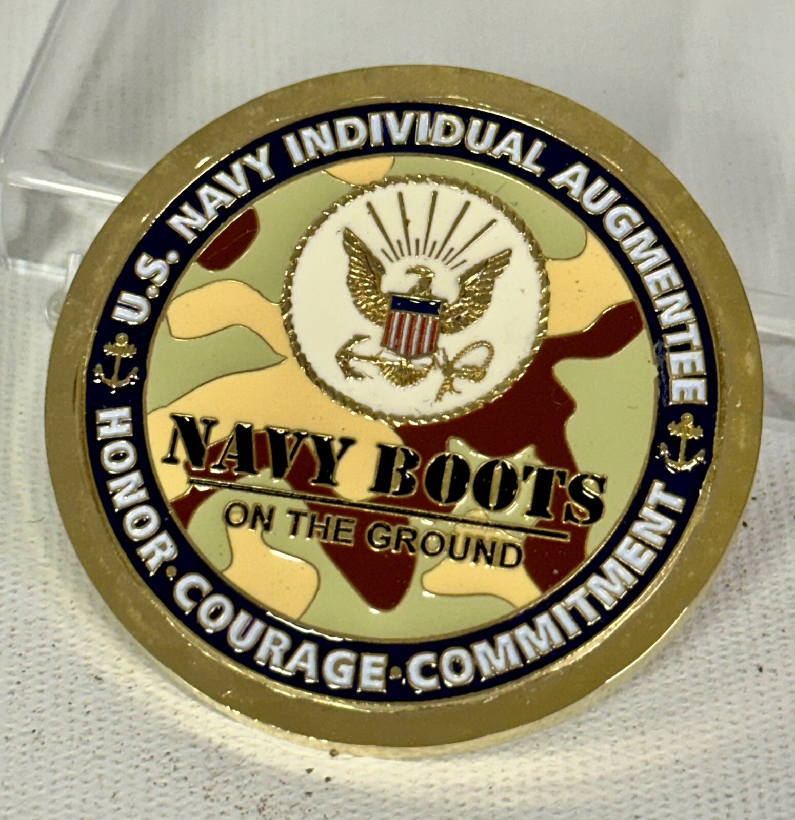 Us Navy Individual Augmentee Challenge Coin | eBay