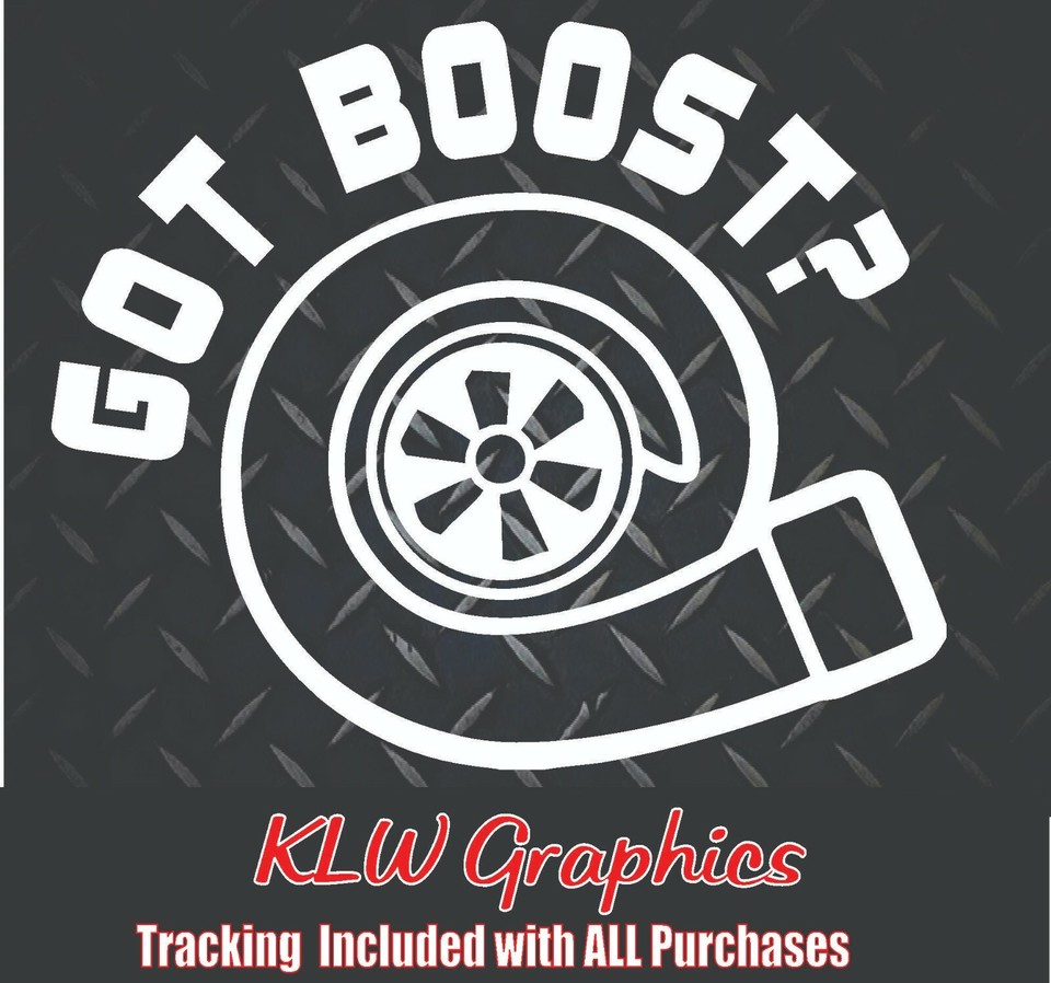Got Boost Decal Sticker Car Turbo Diesel Truck 6.7L 6.6L SOOT Crew Cab ...
