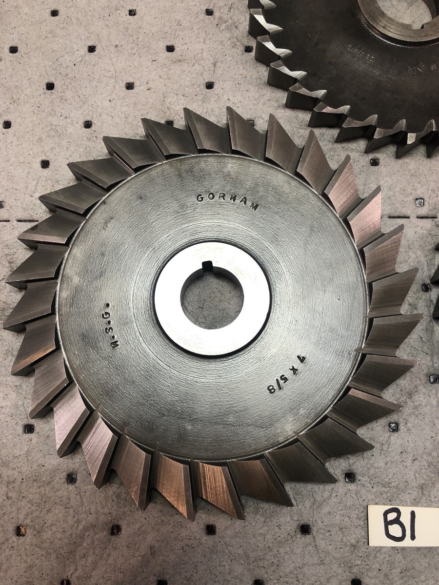 Horizontal Milling Machine Cutters