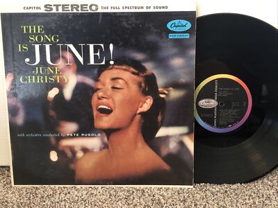 June Christy - The Song Is June! Rare True 1st OG STEREO Pressing EX ...