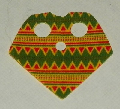 LEGO - Minifig, Poncho Cloth with Green Zig Zag Pattern - Tan | eBay