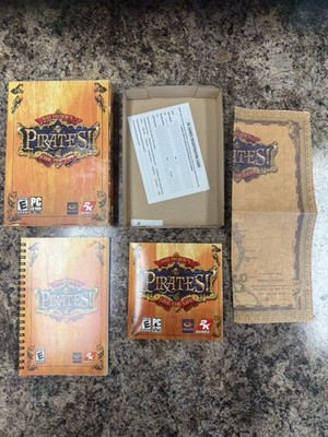 Sid Meier’s Pirates PC CD-ROM COMPLETE Box + 2 Discs + Manual + Map ...