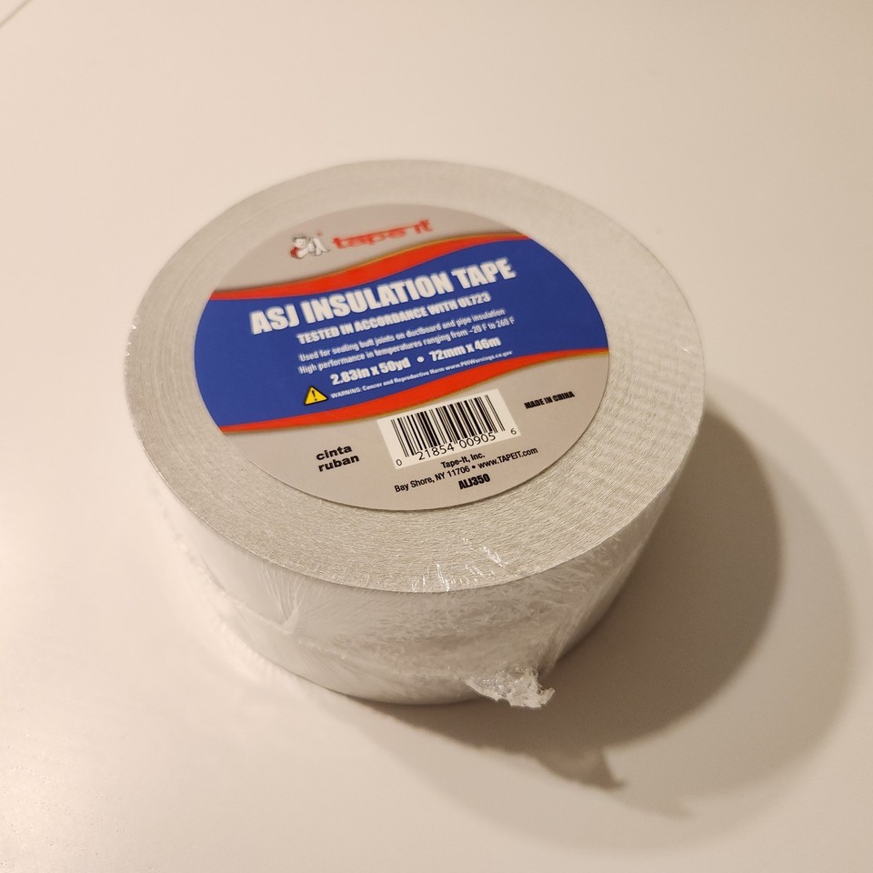 021854009056 ASJ Insulation Tape UL723 Used for sealing butt joints on ...