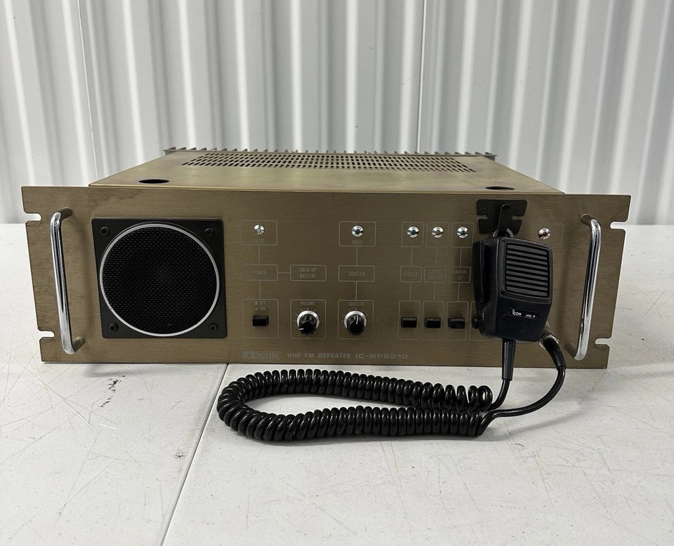 ICOM IC-RP2210 220MHz VHF FM Amateur Repeater | eBay