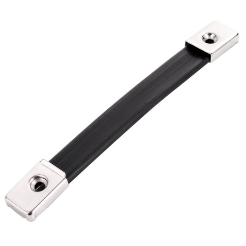 CASE STRAP HANDLE Rubber DJ Box Speaker Music Box Flight Case SILVER ...