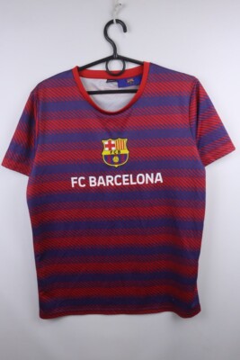 LC Waikiki FC Barcelona Training Jersey Red & Blue Striped FCB Badge ...