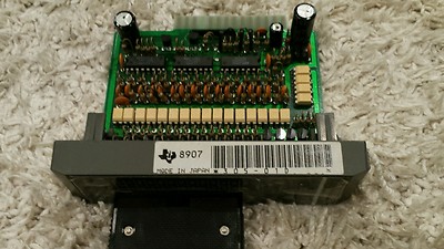 TEXAS INSTRUMENTS T/W INTERFACE MODULE PLC CARD 305-01D 30501D plus ...