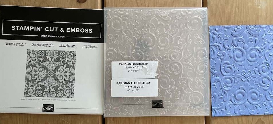 Stampin Up 3D Dynamic EMBOSS FOLDERS Cable KNIT TILE MAGNOLIA BASKET ...