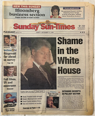 Chicago Sunday Sun-Times, Sunday, September 13, 1998, pages 1A-22A, 35A ...