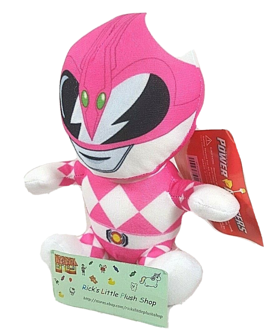 Sabans Mighty Morphin Power Rangers Pink Ranger 6” Plush Stuffed Animal ...