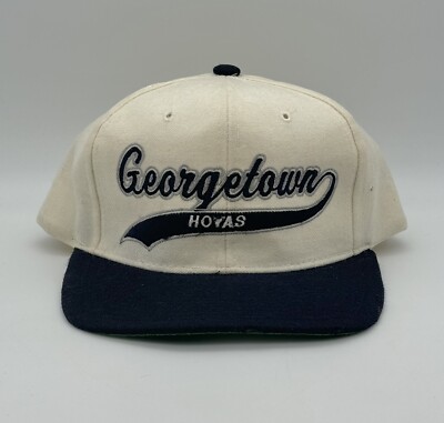 Georgetown Hoyas Starter Vintage NCAA 100% Wool Script Snapback Sports ...