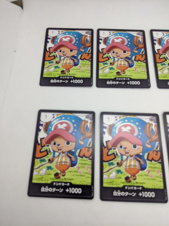 10 Cards DON!! Card Tony Tony Chopper PROMO Saikyo Jump Japanese ONE ...