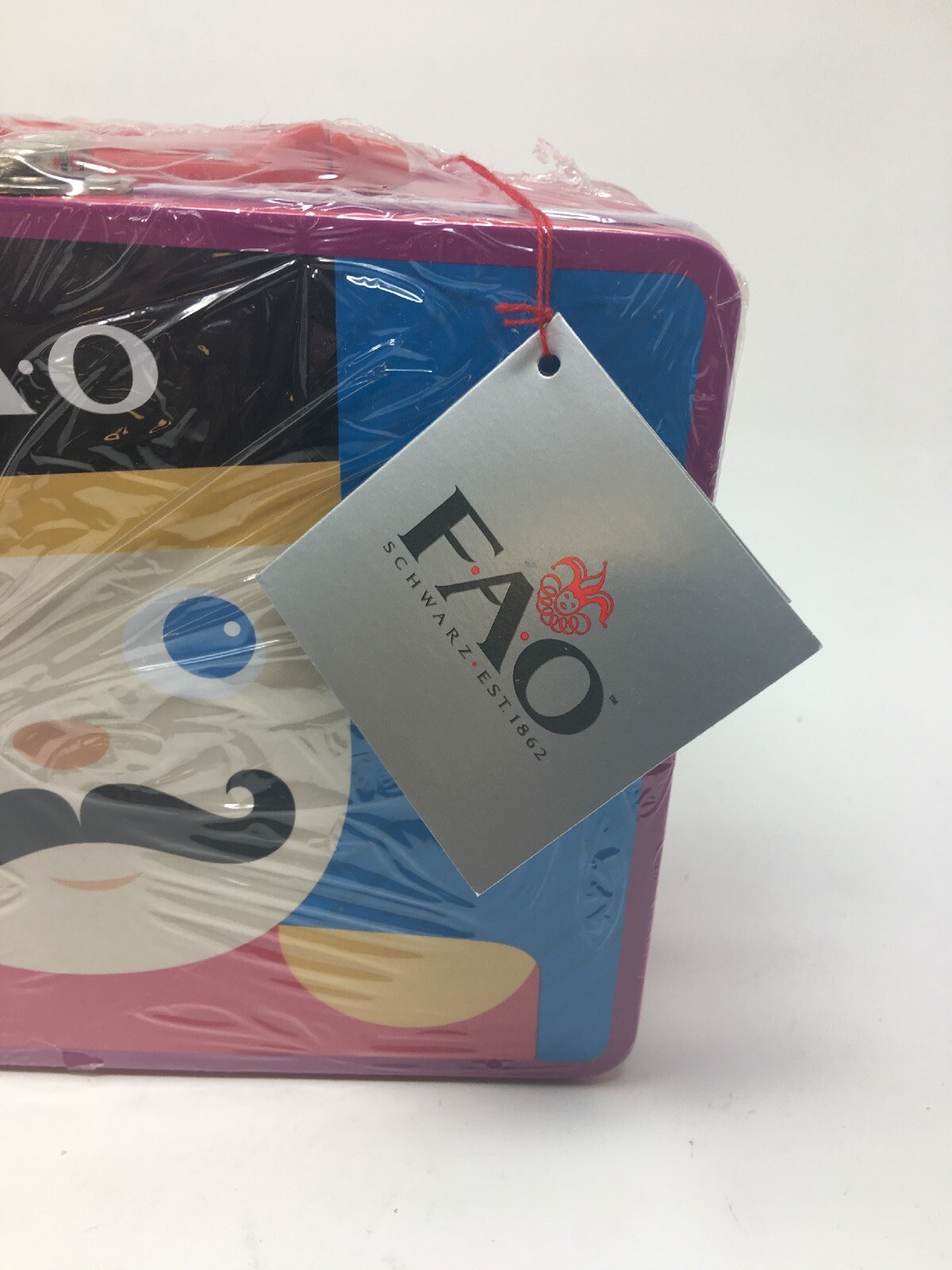 FAO Schwarz Metal Treasure Keepsake Box Lunchbox Soldier & Bear - NEW ...