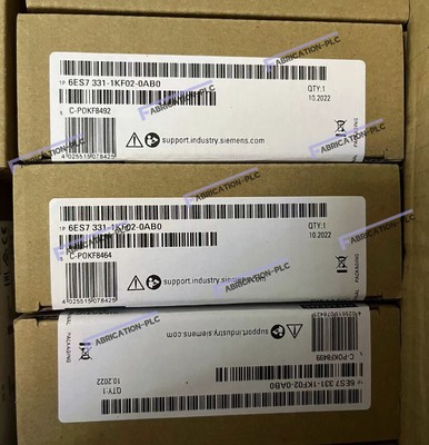 NEW SIEMENS PLC 6ES7331-1KF02-0AB0 6ES7331-1KF02-0AB0 Analog Input ...