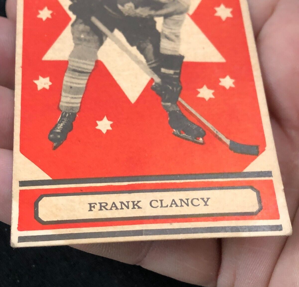 1 CARD 1933-34 OPC V304A FRANK CLANCY SERIES A #31 HOCKEY | eBay