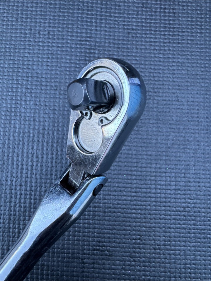 Sears Craftsman USA 3/8” Bent Handle Flex Head Swivel Ratchet Fresh ...
