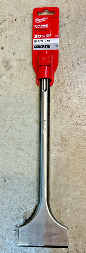 Milwaukee SDS MAX Tile Chisel 3 1/4" X 12" 48-62-4088 NEW 45242506606| eBay