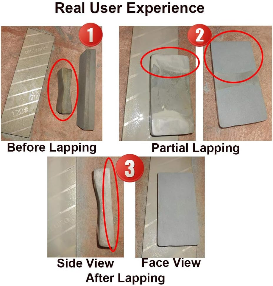Diamond Flattening Stone Lapping Plate Double-Sided Extra Large 10X3 ...