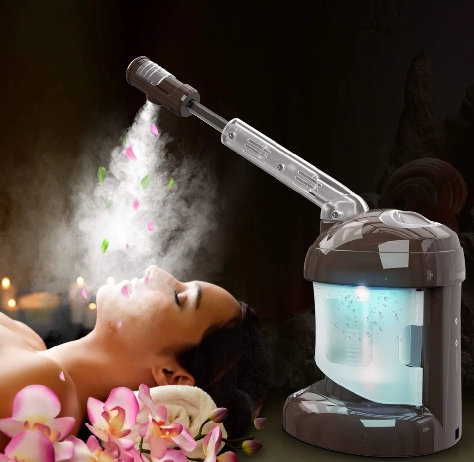Facial Steamer - Ozone Steamer with Extendable Arm - Professional Nano Ionic Fac | eBay