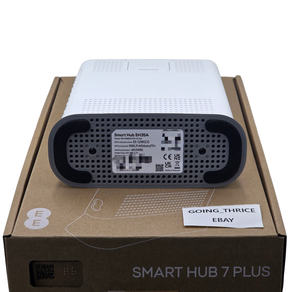 EE Smart Hub 7 Plus SH35A - WiFi 7 Router 2025 Model 028624 White New ...