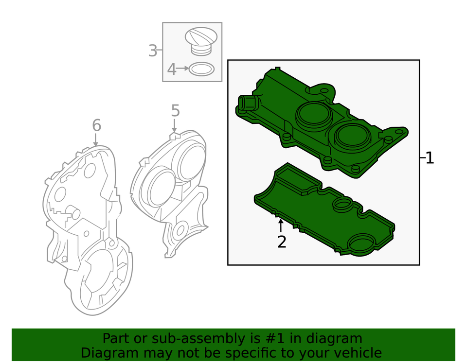 Genuine Volvo Valve Cover 31480754 | eBay