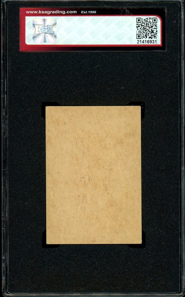 1951-52 Parkhurst NHL Hockey #58 Benny Woit Rookie KSA 6.5 EX-NM+ Red ...